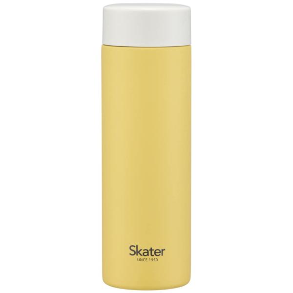【商品名】　スケーター (skater) マグボトル くすみイエロー 350ml 超軽量 ステンレス 水筒 STYL4-A 【商品説明】　・サイズ:直径5.8×高さ18.2cm・保温:72度以上（6時間） 保冷：8度以下（6時間)・原産国:...