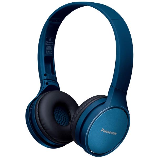 【商品名】　パナソニック 密閉型ヘッドホン ワイヤレス Bluetooth ブルー RP-HF410B-A 【商品説明】　・Bluetooth対応ワイヤレスタイプ・Siri等の音声アシスタント起動機能搭載・キレのある低音でビートの効いた音を...