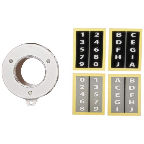 【商品名】　ノムラテック(Nomuratec) ダイヤル施錠機能付 サムターンカバー N-1069 【商品説明】　・ダイヤル施錠機能付サムターンカバー・取付条件:外径44mm以下の高さ45mm以下のサムターンに使用できます。サムターンの位置...