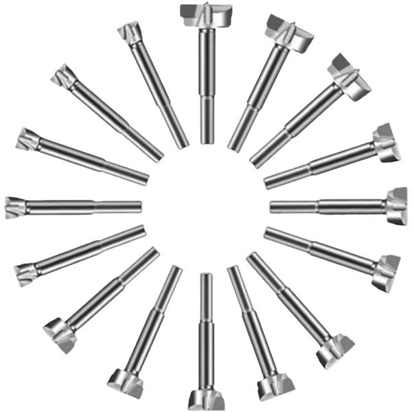 【商品名】　UPstore ボアビット 座ぐりドリル フォスナービット 15mm?35mm 16本セット ホールソー 木工用穴あけ チタンコーティング  【商品説明】　・15mmから35mmまでの16本セットです。・【商品詳細】 サイズ：1...