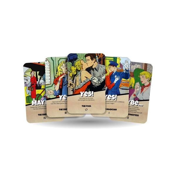 【商品名】　Ibiza Tarot イビサ タロット Yes No, Maybe Tarot - 大アルカナ 【商品説明】　・350グラムの紙。・アルカナの主要カード22枚。・封筒ボックス。 【サイズ】　高さ : 1.30 cm　横幅 : ...