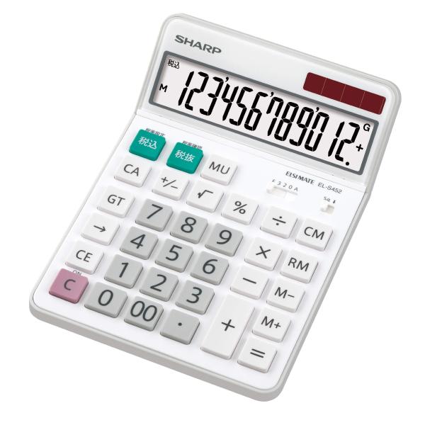 【商品名】　シャープ(SHARP) セミデスクトップタイプ EL-S452-X 【商品説明】　・128mm×185mm×13mm・パッケージ重量: 0.25 kg・桁数:12・質量:電池含む200g 【サイズ】　高さ : 2.50 cm　横...