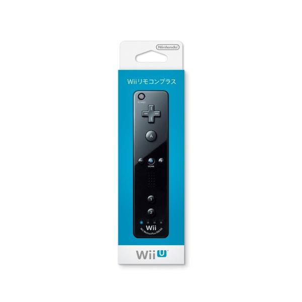 【商品名】　Wiiリモコン プラス (クロ) (「Wiiリモコンジャケット」同梱) 【商品説明】　・『Wiiモーションプラス』を付けなくても、対応ソフトが遊べます・従来の『Wii リモコン』と同じサイズ・重さです・細かな動きを感知できるよう...
