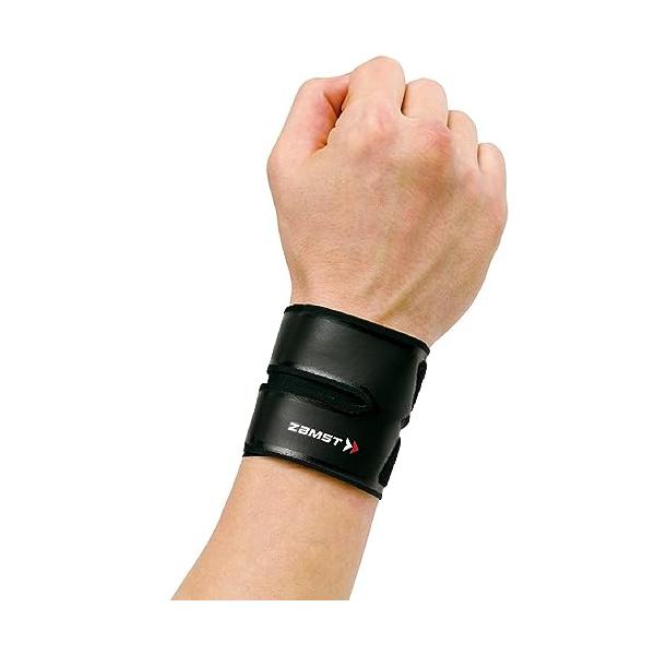 【商品名】　ザムスト(ZAMST) 手首 用 薄型 サポーター FILMISTA WRIST (フィルミスタ リスト) ブラック Mサイズ 374002 【商品説明】　・サイズ:Mサイズ(13cm~17cm) Lサイズ(17cm~21cm)...