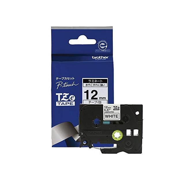 【商品名】　brother純正ピータッチ ラミネートテープ TZe-231 幅12mm (黒文字/白) 【商品説明】　・テープ色:白・文字色:黒・梱包サイズ:155 x 69 x 18 mm・種類:単品 【サイズ】　高さ : 1.80 cm...