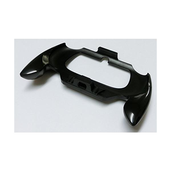 【商品名】　PS Vita2000(PCH-2000)専用ハンドグリップ (ブラック) 【商品説明】　・PS Vita2000(PCH-2000)専用の操作性向上のための外付けグリップです。・※PSVita1000(PCH-1000)では使...