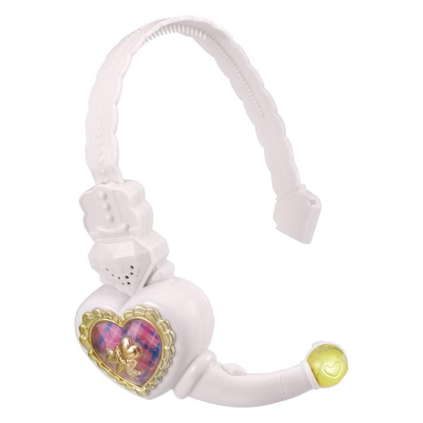 【商品名】　バンダイ(BANDAI) キミとアイドルプリキュア うたっておどってファンサしてアイドルハートインカム 【商品説明】　・(C)ABC-A・東映アニメーション・［カテゴリー］キミとアイドルプリキュア♪・［使用電池］単4 × 3（別...