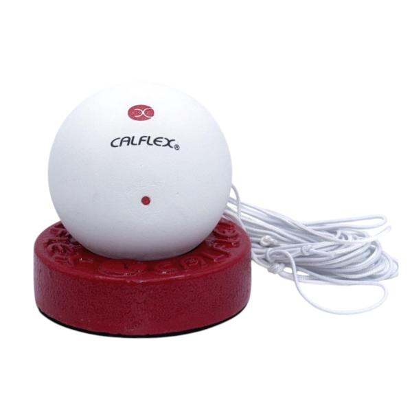 【商品名】　サクライ貿易(SAKURAI) CALFLEX(カルフレックス) テニス ソフトテニス テニストレーナー TT-21 【商品説明】　・ヒモの長さ : 590cm・ヒモ材質 : ラバー、ナイロン・ボール材質 : 天然ゴム・台座材質...