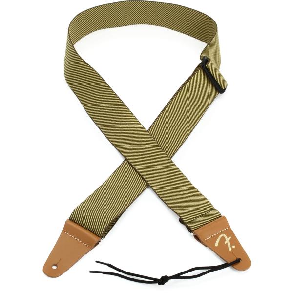 【商品名】　Fender ストラップ Weighless Tweed 【商品説明】　・2インチ(約5cm)幅・“F"ロゴ入りレザーエンド・カナダ製・クラシックなFenderツイード柄・弾力性のあるSPANDEXポリエステルウェビング仕様 【...