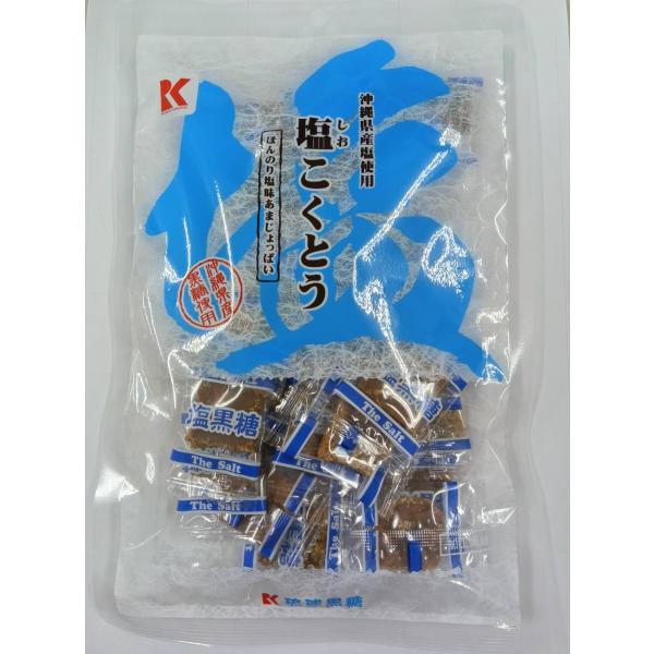 【商品名】　琉球黒糖 塩こくとう 115g×5袋 【商品説明】　・カロリー:100gあたり370kcal・内容量:115g×5袋・原材料:粗糖、黒糖、水飴、糖蜜、塩、塩化マグネシウム・商品サイズ(高さx奥行x幅):27cm×15cm×17....