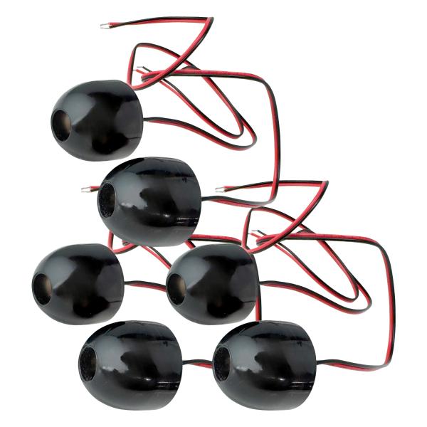 軽トラの戸当たりゴムがLEDに進化！荷台周りにある6カ所の戸当たりゴムをLED仕様に交換出来る新発想アイテム夜間の視認性アップ+ドレスアップ効果も抜群！[セット内容]ライトブルー(1.5M) 2個ライトブルー(0.5M) 2個レッド(0.5...