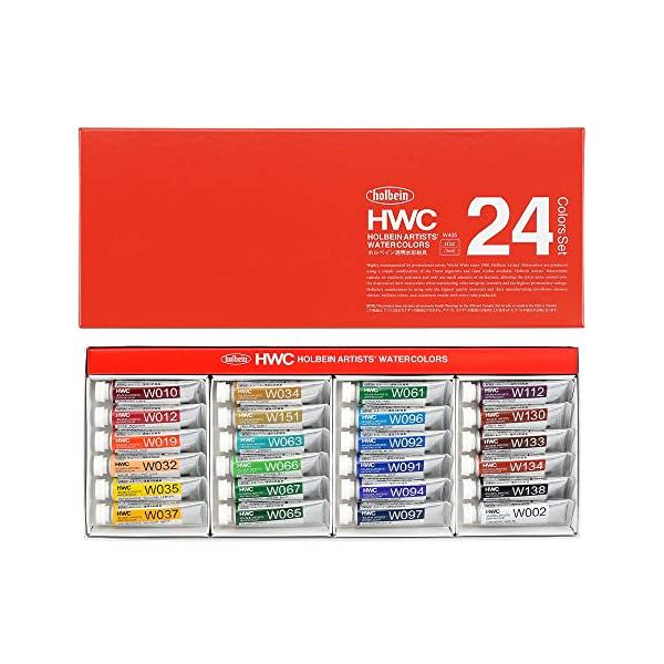 カラー：24色セットサイズ：5ml(2号)素材:顔料、アラビアゴム種類:単品原産国:日本梱包サイズ:26 x 11 x 2 cm