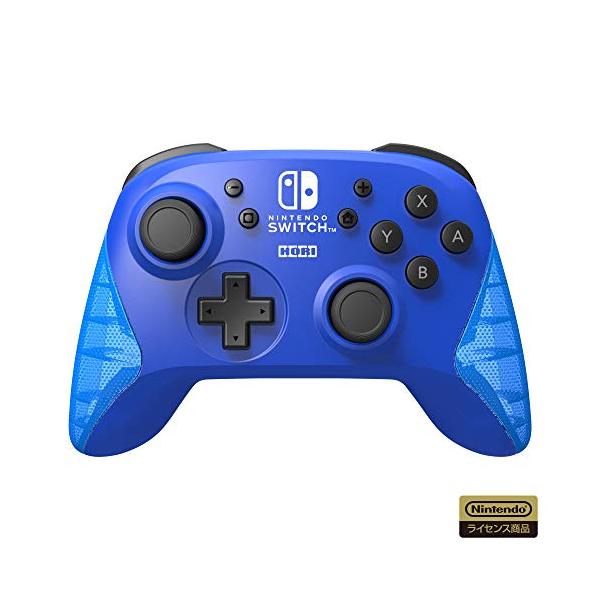 カラー：ブルー通信距離 約10mのワイヤレス通信で、自由なプレイスタイルでゲームを楽しめます。コントロー ラーをかたむけるなど、加速度センサー/ジャイロセンサーを使うゲームにもお使いいただけます。グリップの表面に施した凹凸加工と継ぎ目のない...