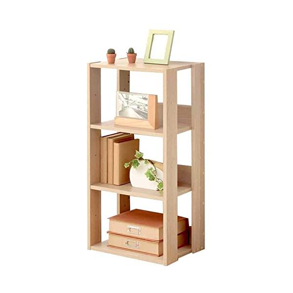 カラー：ナチュラルサイズ：幅40cmスタイル：ラックサイズ:40×29.25×87.9cm(約)本体重量:約8.6kg耐荷重:全体80kg(天板20kg、底板20kg、棚板1枚あたり20kg)材質:プリント紙化粧パーティクルボードお客様組み...