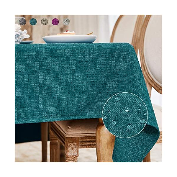 カラー：青緑超厚いサイズ：140*240cmスタイル：北欧【製品情報】色：クジャク緑（少し青みがかった緑）　素材：100%ポリエステル （表面撥水加工）サイズ：約140×240cm【撥水加工】：撥水加工の工芸を採用して、こぼれた水分・油分を...