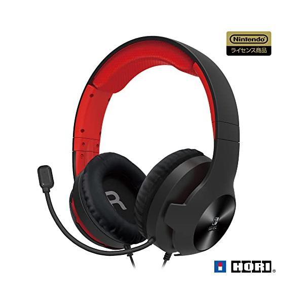 カラー：レッドホリからNintendo Switch用新ゲーミングヘッドセットシリーズが登場!リーズナブルな価格で装着感が良いエントリーモデルのゲーミングヘッドセットボイスチャットに対応していないソフトでも音声ミキサーを使用してスマートフォ...