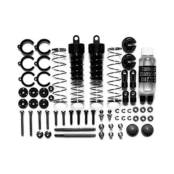 カラー：ブラックサイズ：ショートスタイル：モダンC.V.A. SHORT SHOCK UNIT SET IIRCカーの修理やメンテナンスに適応車種・パーツ:ダンパー長80、87、94mm原産国:フィリピン