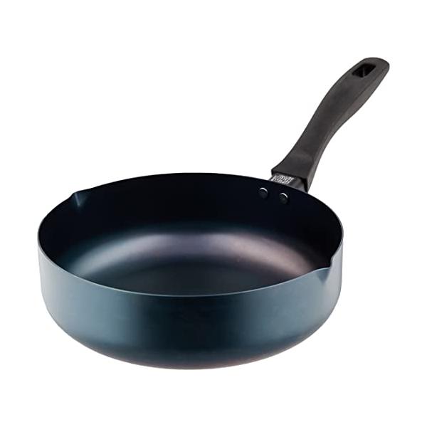 カラー：ブラックサイズ：25cmサイズ(約):25.0×43.5×13.5cm (深さ7.5cm)、本体重量(約):1215g素材・材質:本体/鉄製、取っ手/アルミ・フェノール樹脂、表面加工/ハードテンパー加工生産国:日本満水容量:約3.6...