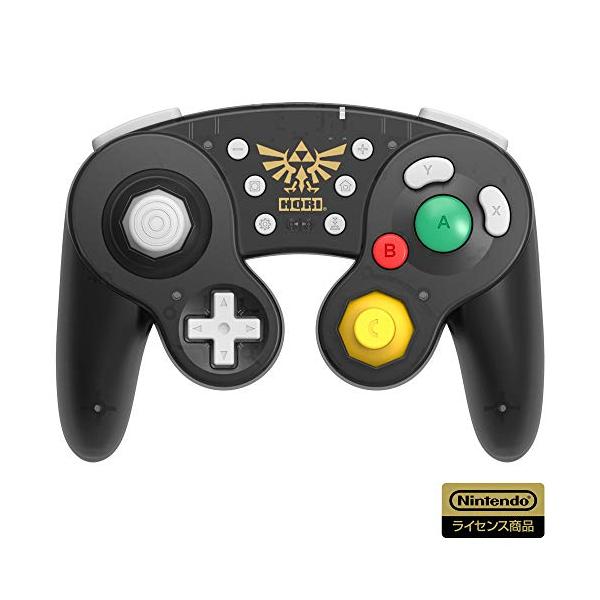 カラー：ゼルダサイズ：無線タイプ連射機能＆背面ボタン付きのワイヤレス版ホリクラシックコントロー ラーです。最大約10mの通信距離を実現通信距離 約10mのワイヤレス通信で、自由なプレイスタイルでゲームを楽しめます。Nintendo Swit...
