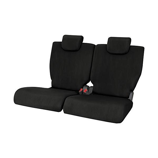 カラー：01)ブラックサイズ：03)軽後席(5:5分割)用生地には撥水加工が施されており水汚れに強い手洗い可能な布製シートカバーです普通車後席の6:4分割シートに対応しますシートベルトにも対応しております丸洗いOK生地には撥水加工が施されて...