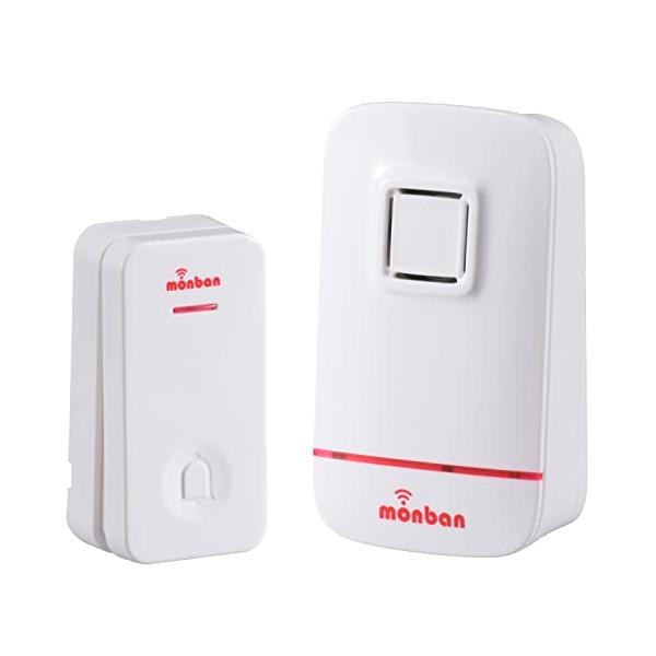 カラー：ホワイトスタイル：電池式受信機電池式受信機、■ 動作距離(約):80m(直線見通し・遮蔽物の無い環境)、■ 設置場所:室内、■ 呼び出し音:32種類、■ 電源:単3形乾電池×3本、■ 電池寿命:1日10回使用で約3ヶ月、■ 音量(1...