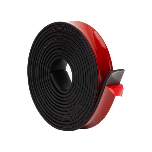 カラー：ゴムシートサイズ：厚さ3mmx幅25mmx長さ3m 粘着付き高品質なゴム板特徴：防振・防音・耐圧・耐水・耐候・耐油・滑り止め・柔軟性と耐久性などの性能を備え、衝撃や振動を吸収して、摩擦と騒音を低減し、 優れたシール性能を備えています...