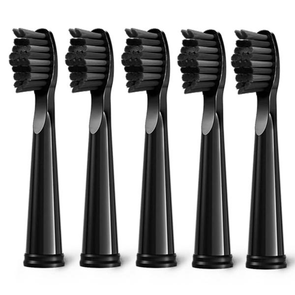 カラー：ブラック硬毛サイズ：?11.1 x 9.5 x 1.6 cm【互換性】Fairywill:FW507/508/515/551/917/959/2011/D1/D3/D7/D8;SG-917/909/949/958/507B/908/...