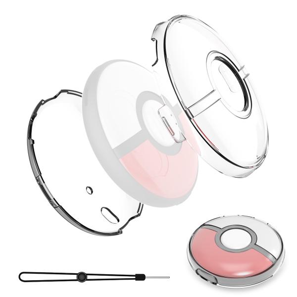 カラー：クリア1スタイル：キャラクター【対応機種】ポケモン ゴー プラスプラス（ストラップ付き）*ポケモン ゴー プラスプラス本体が付属されていない。【ケアー品質】非毒性かつ無害物質で、ニオイもない高品質なPC素材で厚めに作られ、軽量で衝撃...