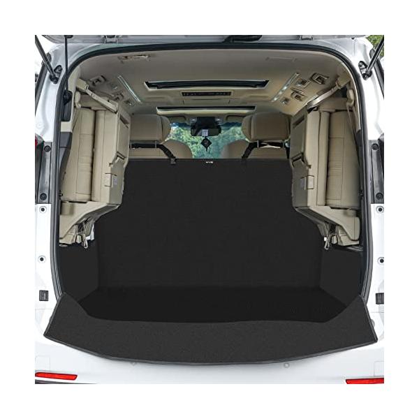 カラー：ブラックサイズ：【トランクシート】220x135cm【汎用タイプのトランクマット】サイズ：220〓135cm；横幅と縦幅は30cm大きくなったので、小型の軽自動車から大型のミニバンまで、様々な車に使える汎用性が高いラゲッジマットです...