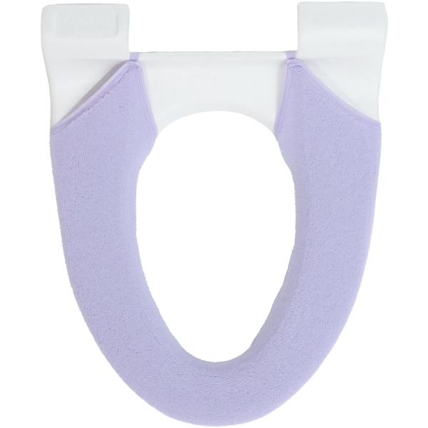 カラー：パープルサイズ：幅71×奥行16×高さ1cmスタイル：洗浄・暖房型●トイレ便座カバー　洗浄・暖房型素材：アクリル100%　原産国：中国カラー：パープル●フック調節バーでぴったりセット！●洗濯 機で丸洗い可能！