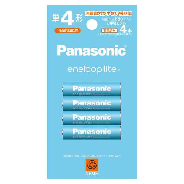 サイズ：4本スタイル：4.(新)単4形タイプ電池4本? サイズ:単4形?入り数:4本入り?くり返し約1500回使える?充電式エボルタe:BK-4LLB/4B後継品?消費電力の少ないリモコンや、充電池を初めてお使いの方に!