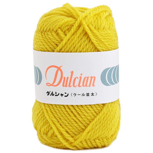 カラー：Col.106品番:5800太さ:並太仕立:40g 約75m色・柄:Col.106 イエ ロー 系素材:ウール100%