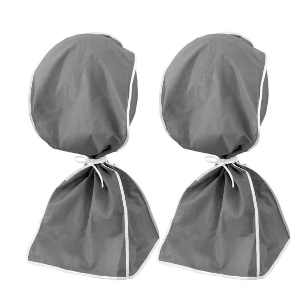 カラー：グレーサイズ：(約)37×37×88cmスタイル：2枚組【商品仕様】商品サイズ/(約)37×37×88cm、セット内容/2枚組、適応サイズ/保護ガード直径45cmまで・高さ88cmまで対応（※適応サイズ内で大きい物は後ろ向きに収納）...