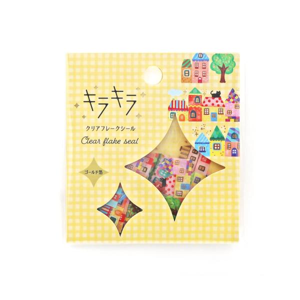 カラー：ースタイル：Daylightワールドクラフト今での売れ筋シリーズ！！ゴールド箔がキラキラきらめき、ちょっとした贈り物のデコにもぴったり！12柄×3枚入りPET素材の透明タイプゴールド箔使用！