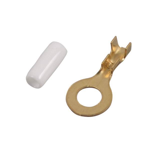 カラー：丸型端子/穴径Φ6/AV(S)0.5~1.25sq/8個入サイズ：φ6【仕様】適合コードサイズ：AV(S)0.5〜1.25sq使用可能電力：DC12V車・140W以下/DC24V車・280W以下入数：8個穴径：φ6