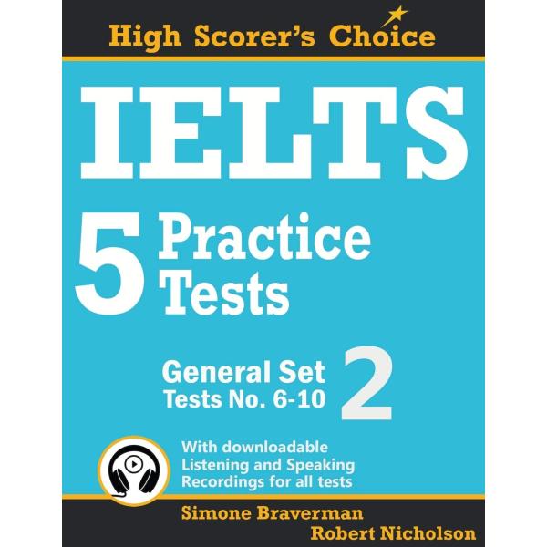 Book: ielts 5 practice tests general set 2 tests no 6-10: volume 4 (high scorer's choice)Binding: paperbackLanguage: eng...
