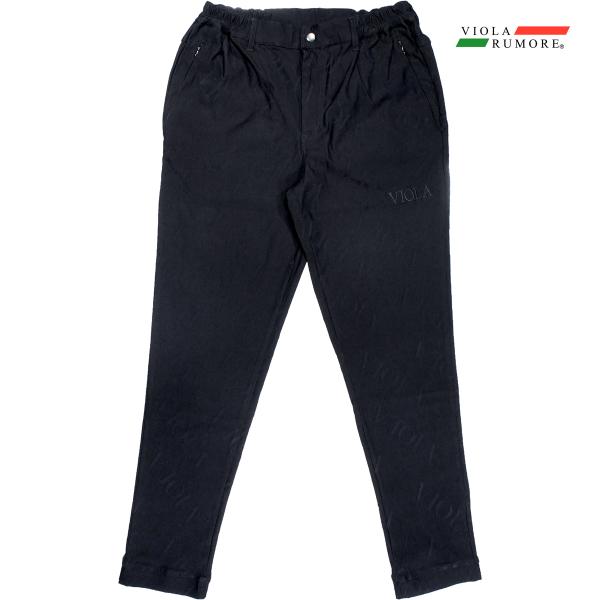 VIOLA RUMORE別売りのジャケット(品番62116)とセットアップ可能■仕様:ウエストゴム　ポケット(前2、後ろ2)　刺繍(左前)　ブランドワッペン(後ろポケット)■素材:レーヨン75％ ナイロン22％ ポリウレタン3％■キーワード...