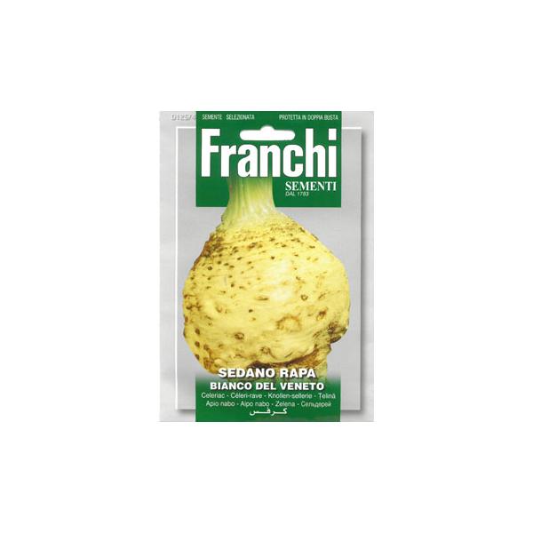 セルリアック・BIANCO DEL VENETO　晩生種、セルリーの香りのするカブといった印象でセルリーに比べるとマイルドで芳醇な香りが特長です。果肉は白色でサラダやスープ、シチューなどに・・・フリッターにすると芋のようなホクホク感が味わえ...
