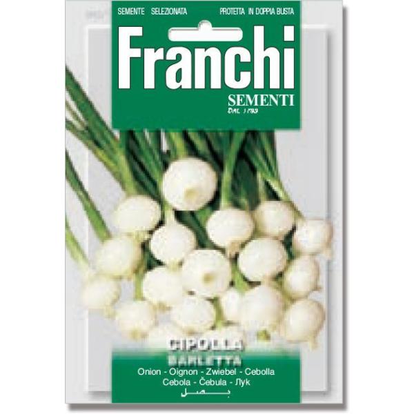 早生種、小さなやや平べったい電球のような、可愛いらしい真っ白い玉になる品種です。　イタリアの野菜のピクルス、『ジャルディニエーラ』に絶対欠かせないオニオンです！！　●種まき：10月/2-4月●収穫：5-7月◇生産地：イタリア◇種子量：4ｇ◇...