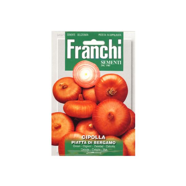 ●種まき　9-10月●植え付け　11月●収穫　 5-6月北イタリア・ベルガモ地方の小さくて扁平、赤茶色の表皮のオニオンです。加熱調理、生食、ピクルスとして料理されています。果肉は柔らかくジューシーなので、特に生食に向きます。生産地：イタリア...