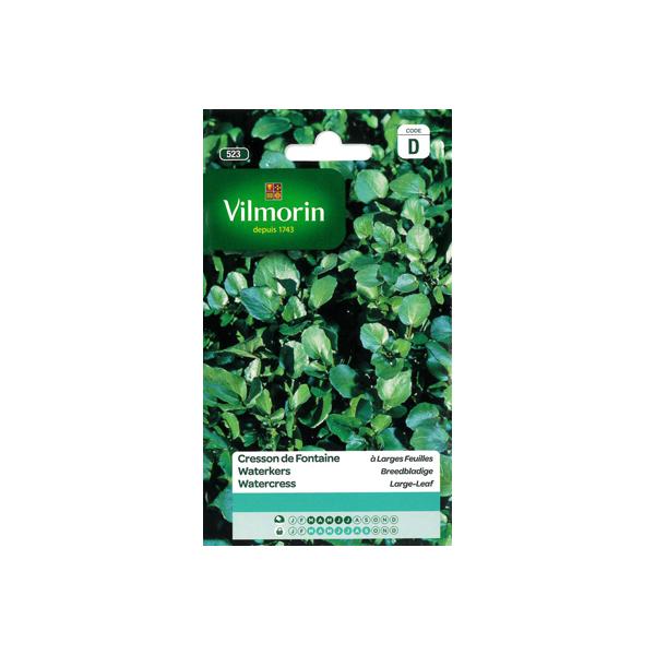 ■ 読み・品種名クレソン・ド・フォンテーヌ（Cresson de Fontaine）※「de Fontaine」は「泉のクレソン」の意味で、湿潤な環境を好むことに由来しています。フランスVilmorin社の人気品種「クレソン・ド・フォンテー...