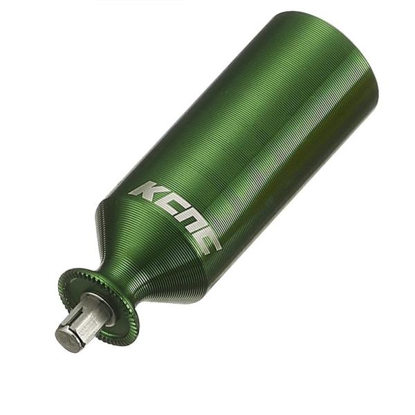 ライトアダプター　クイックリリース/スルーアクスル兼用対応：6mmの六角穴を持つスルーアクスル材質：6061アルミニウム合金全長：70mm（取り付け部の突起を除く）直径：25.4mm参考重量：26g●6mmの六角穴を持つスルーアクスルに装着...