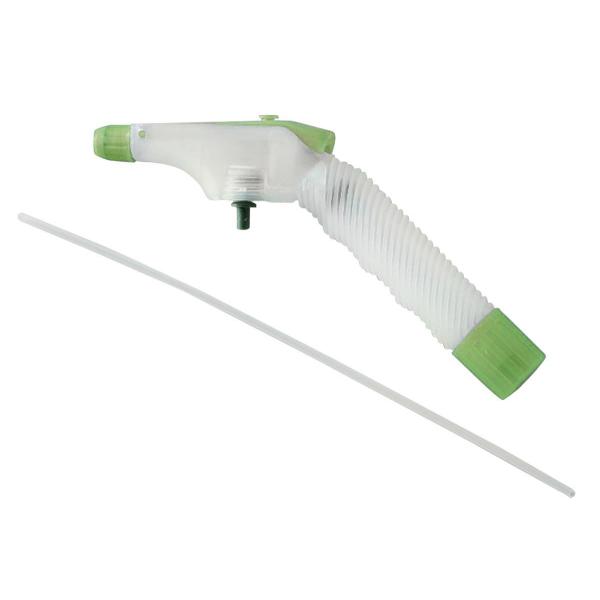 本体サイズ:長さ22×幅12.5×高さ3.2cm素材:本体/ポリプロピレン、チューブ/ポリエチレンペットボトルを再利用! 水流の力で汚れを吹き飛ばします ※炭酸飲料ペットボトルがおすすめ先端の水流調整ツマミで、"ミスト"と"ジェット"の二種...