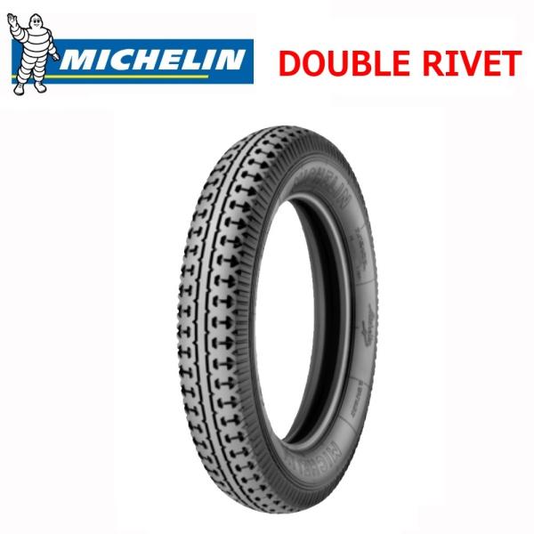 MICHELIN DOUBLE RIVET※ご注意ください!こちらの商品は在庫が不安定です。ご購入の際はお問合せをお願いします。【サイズ】 7.00×21 (33-6.75)【断面幅】 200 mm【外径】 907 mm【適合リム】 3.6...