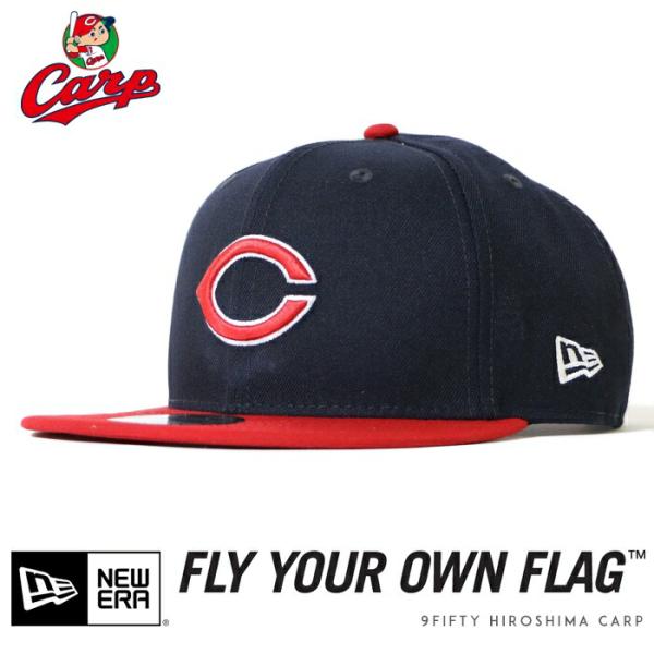 ニューエラ NEW ERA キャップ スナップバック 帽子 9FIFTY 広島カープ 広島東洋カープ コラボ プロ野球 日本球団 NPB メンズ NEWERA 国内正規品 14524937NEW ERA人気の定番スナップバックキャップ"9F...