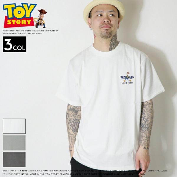 大人気映画「トイ・ストーリー」のキャラクターをTシャツ。柔らかく肌触りが良いコットン100％の生地を採用。トイストーリーのキャラクターをANTIオリジナルのデザインで落とし込んだグラフィックが魅力。シンプルながらもサーフテイストのグラフィッ...