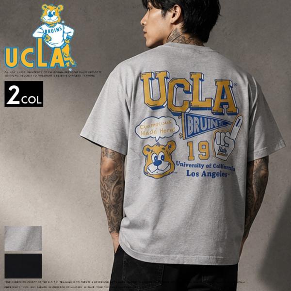 カリフォルニア州ロサンゼルスに本部を置く全米屈指のトップ名門州立大学、通称"UCLA"のグラフィックを落とし込んだ半袖Ｔシャツ。柔らかく肌触りが良いコットン100％の生地を採用。背面にUCLAのグラフィックを落とし込んだ一枚。UCLAのグラ...