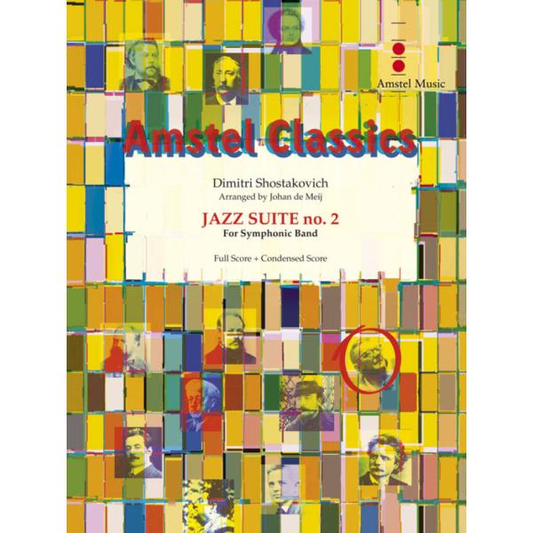 商品タイトル：Jazz Suite No. 2 - Complete Editionジャズ組曲第2番 （全曲版）ドミトリ・ショスタコーヴィチ/編曲：ヨハン・デ・メイ | Dmitri Shostakovich / 編曲：Johan de M...