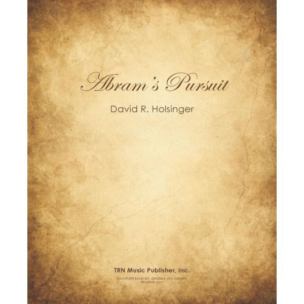 商品タイトル：Abram's Pursuit: (Full Score, No Parts）エイブラムズ・パーシュート デイヴィッド・R・ホルジンガー | David R. Holsinger 商品形状: 吹奏楽 | 楽譜 | フルスコアの...