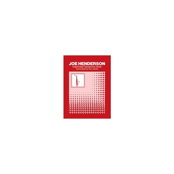 商品タイトル：Improvised Sax Solosジョー・ヘンダーソン | Joe Henderson / transcribed by Don Sickler品番：Alfred Publishing 00- SB284※この商品は、ご...